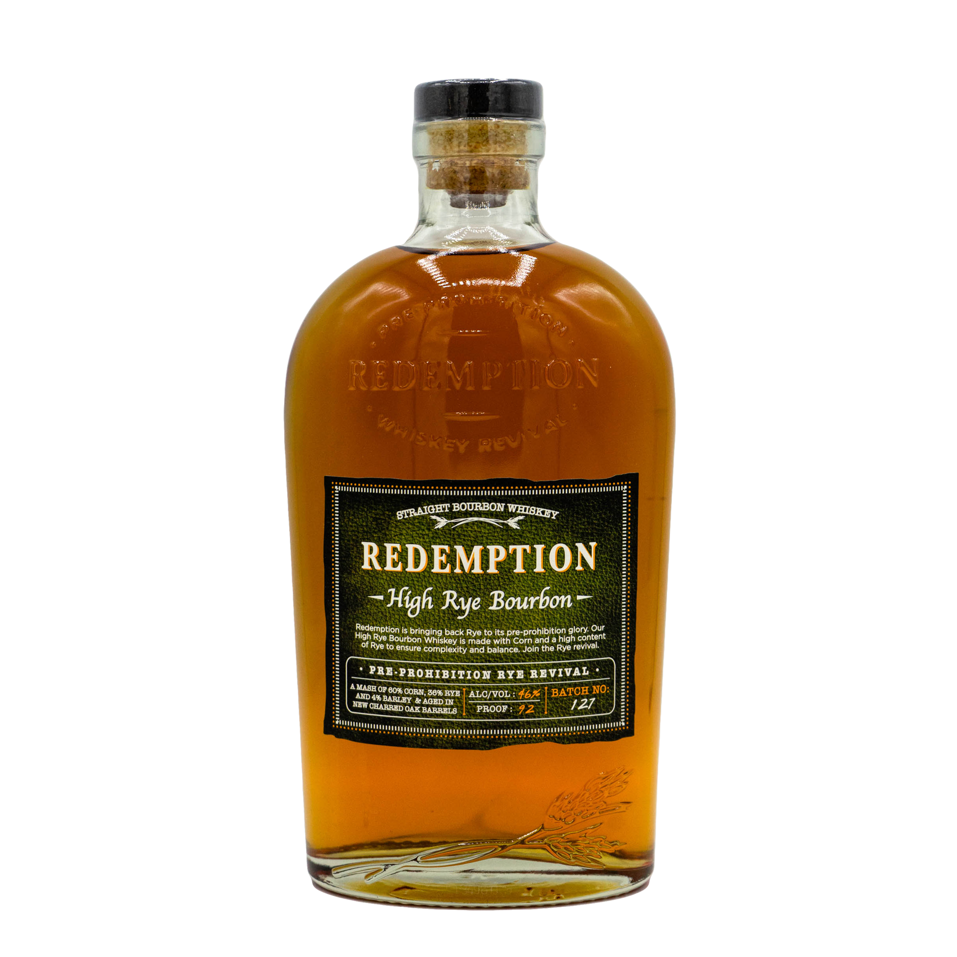 Redemption High Rye Bourbon – Bottles Fine Wine