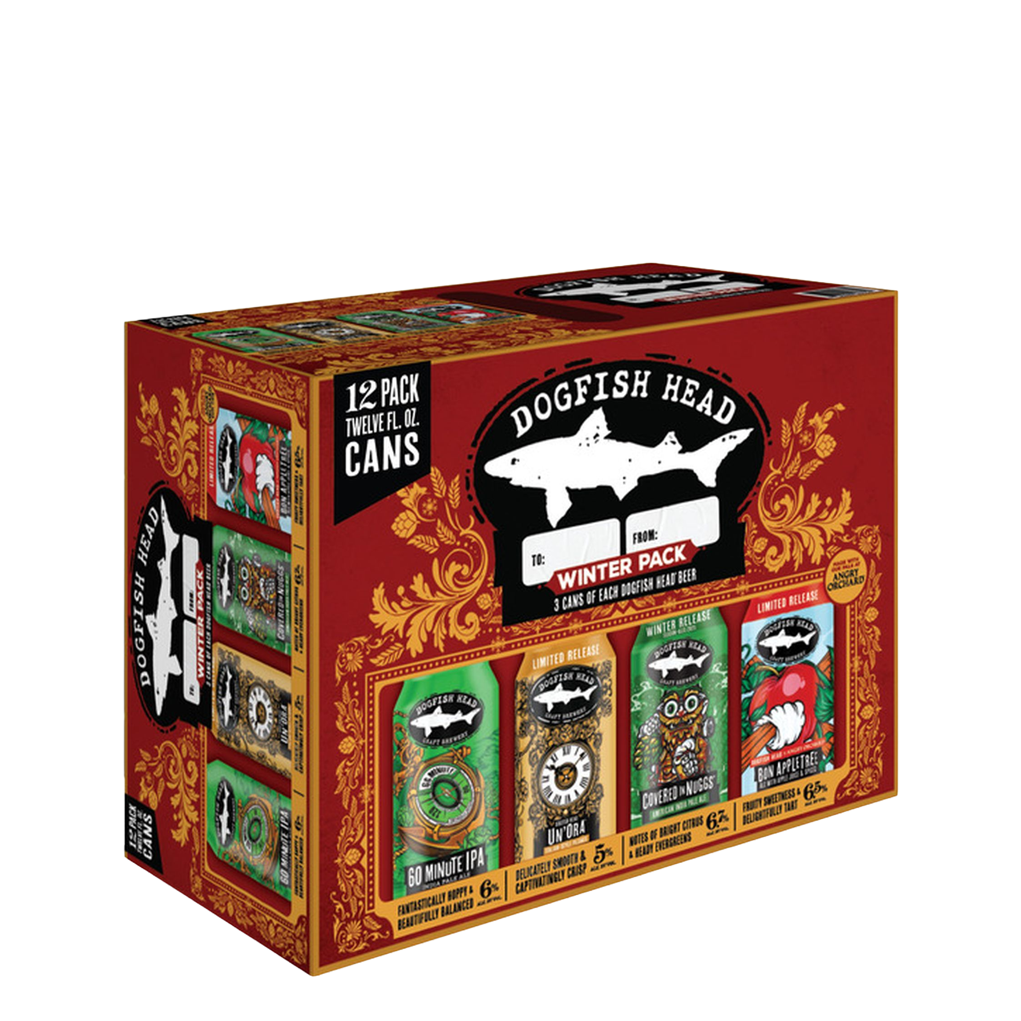 Dogfish Head WINTER PACK 12pk Can – Bottles Fine Wine